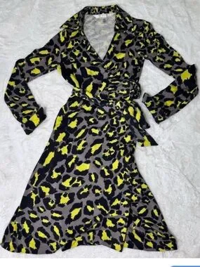 Diane Von Furstenberg | Dresses | Diane Von Furstenberg Silk Jersey ...